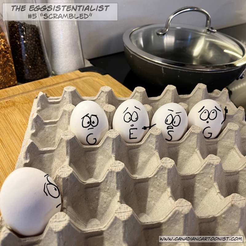 The EGGsistentialist #5 – Scrambled – Vintage SF
