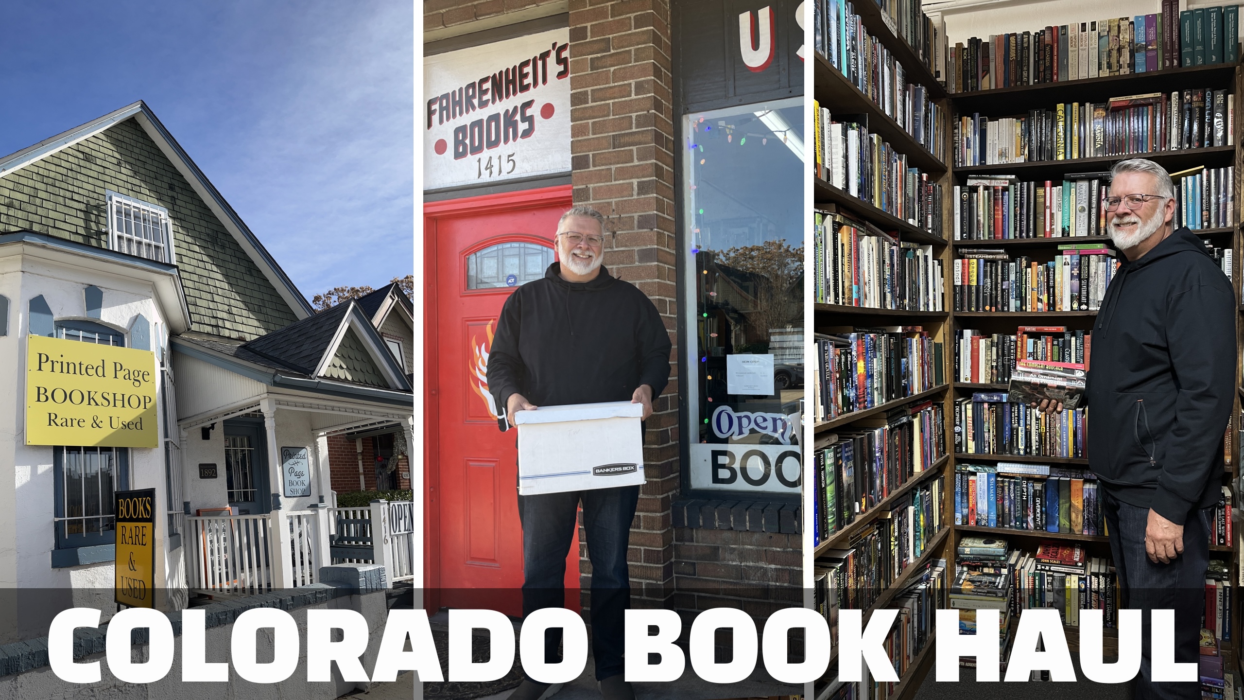 Colorado Book Haul – Vintage SF