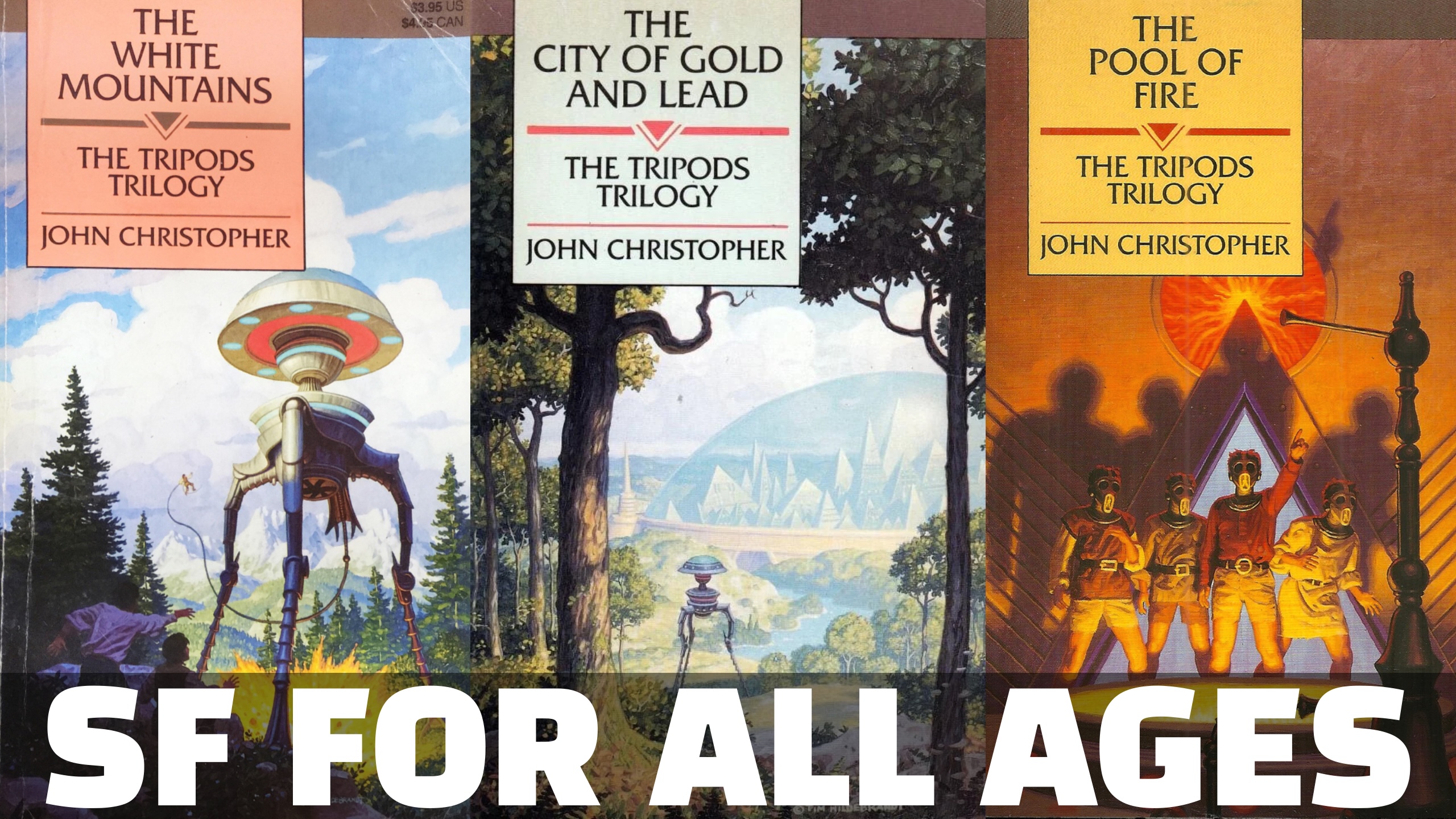 The Tripod Trilogy by John Christopher – Vintage SF