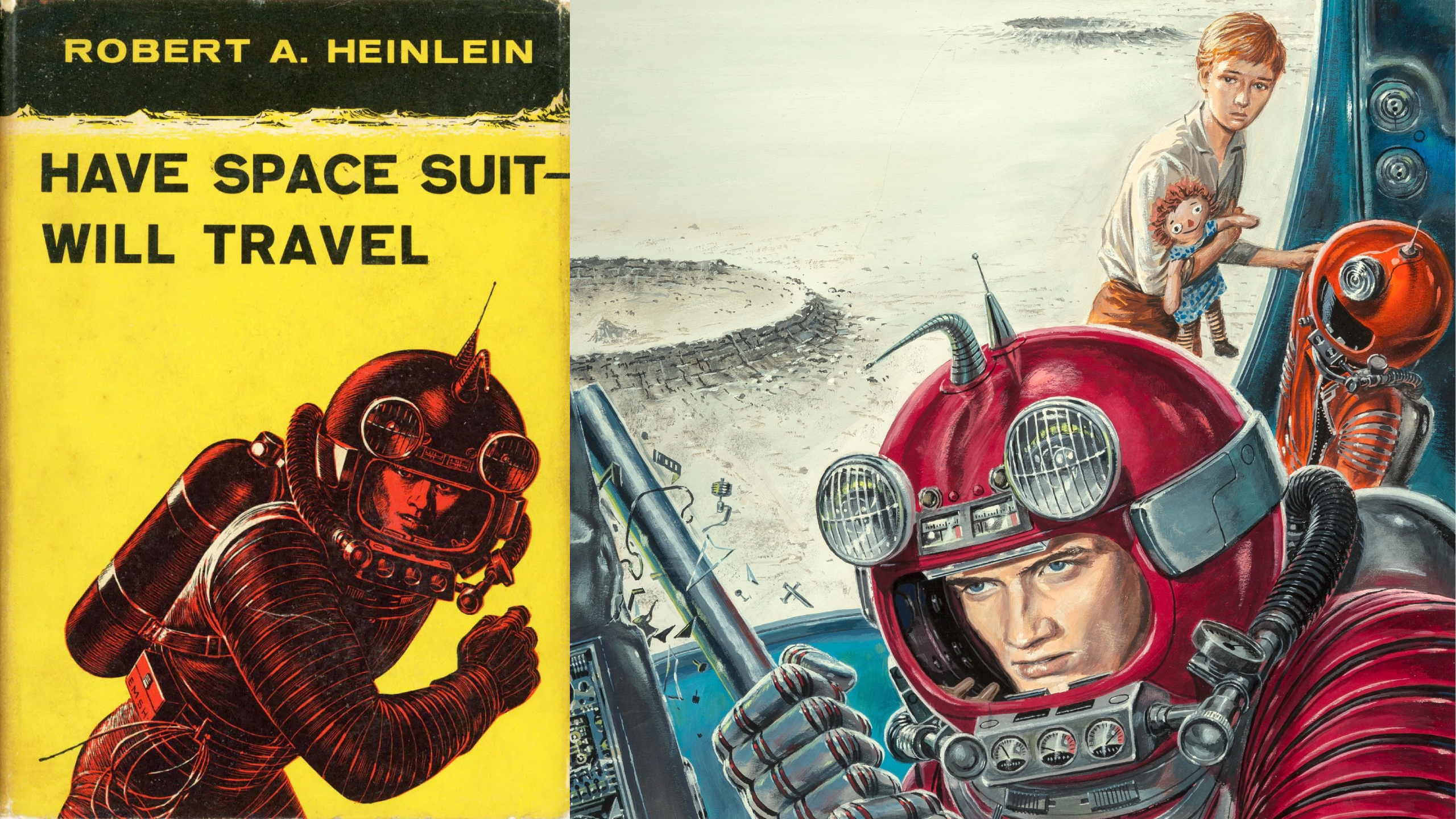 Have Space Suit Will Travel By Robert A Heinlein Vintage Sf