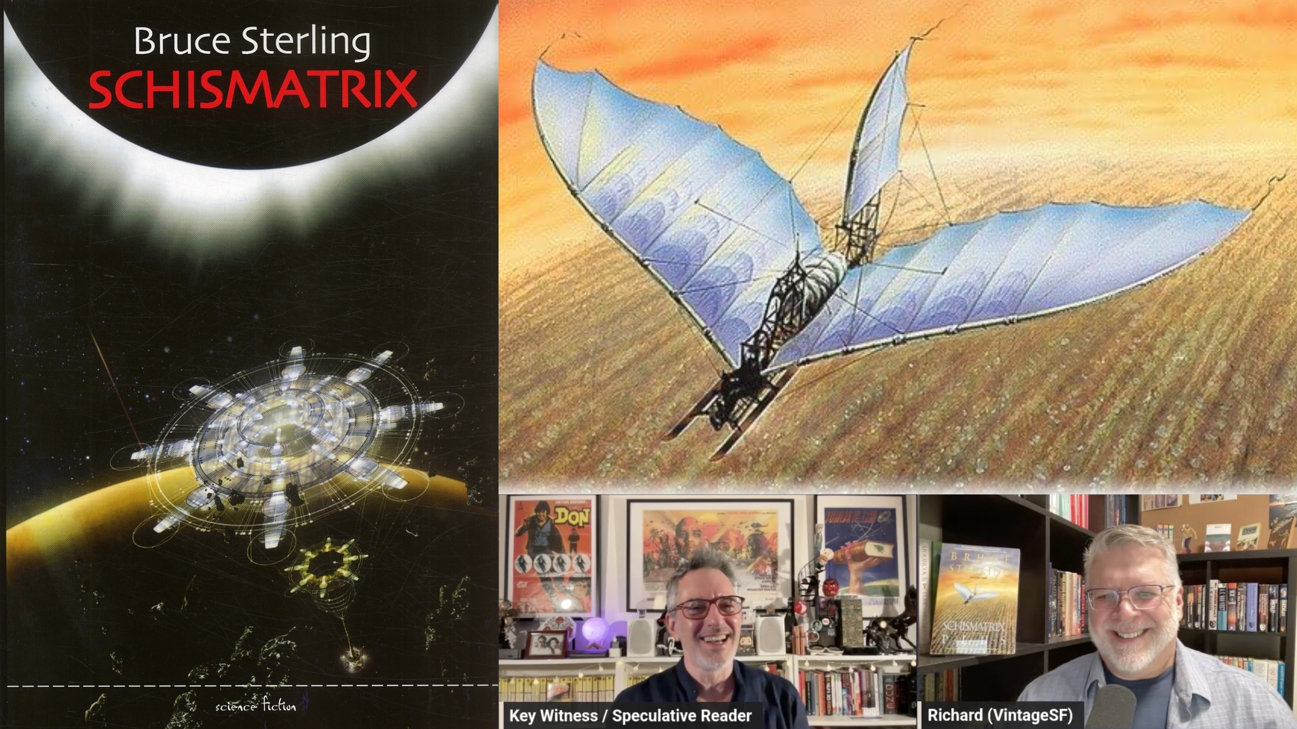 Schismatrix by Bruce Sterling – Vintage SF