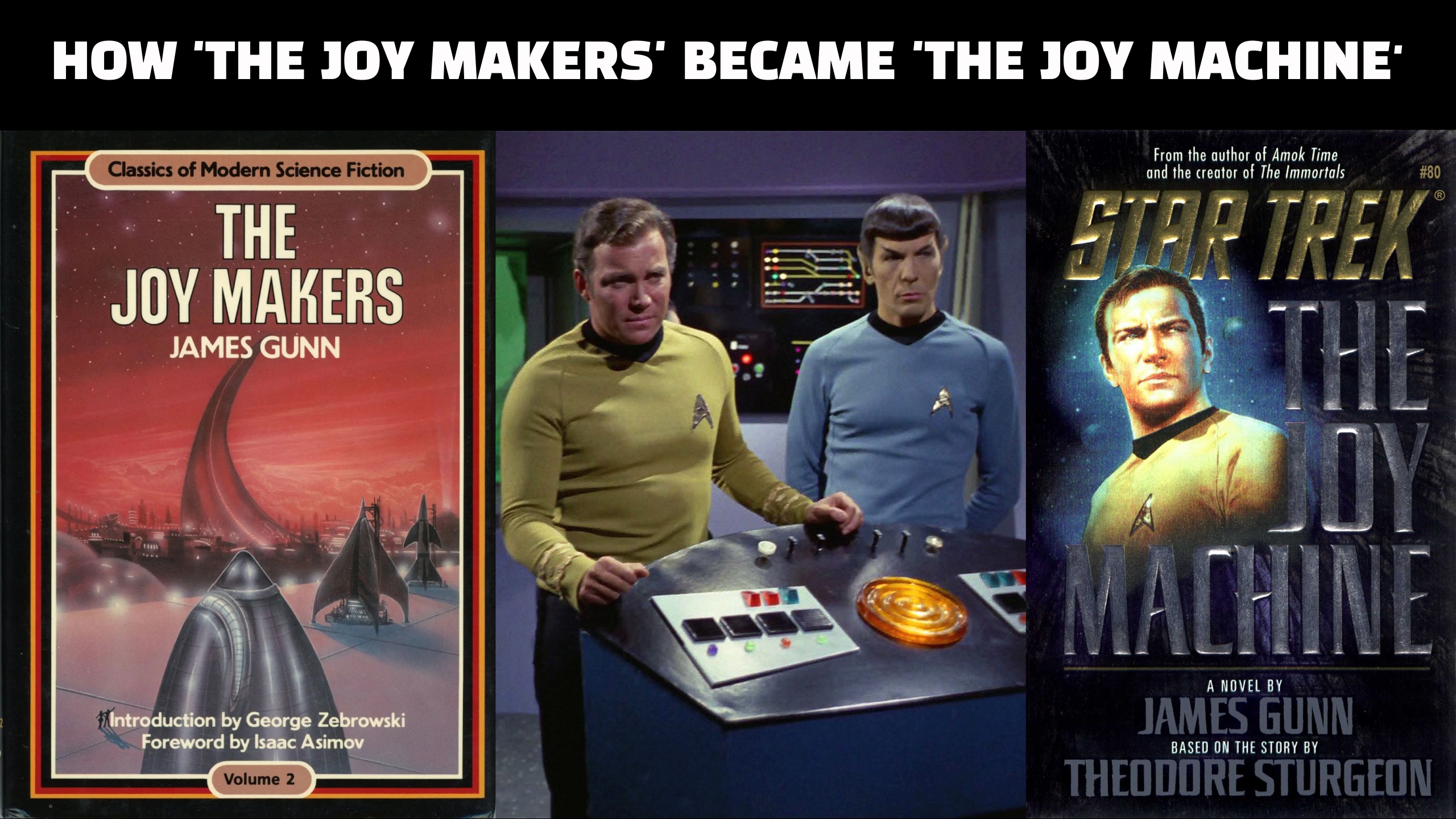 The Joy Makers by James Gunn – Vintage SF