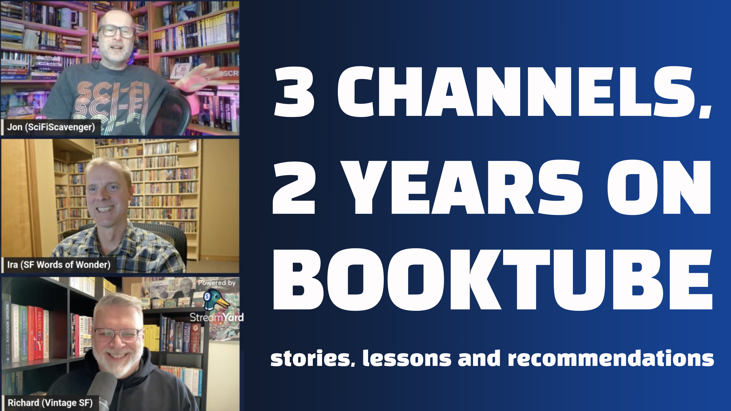 3 Channels, 2 Years on BookTube – Vintage SF