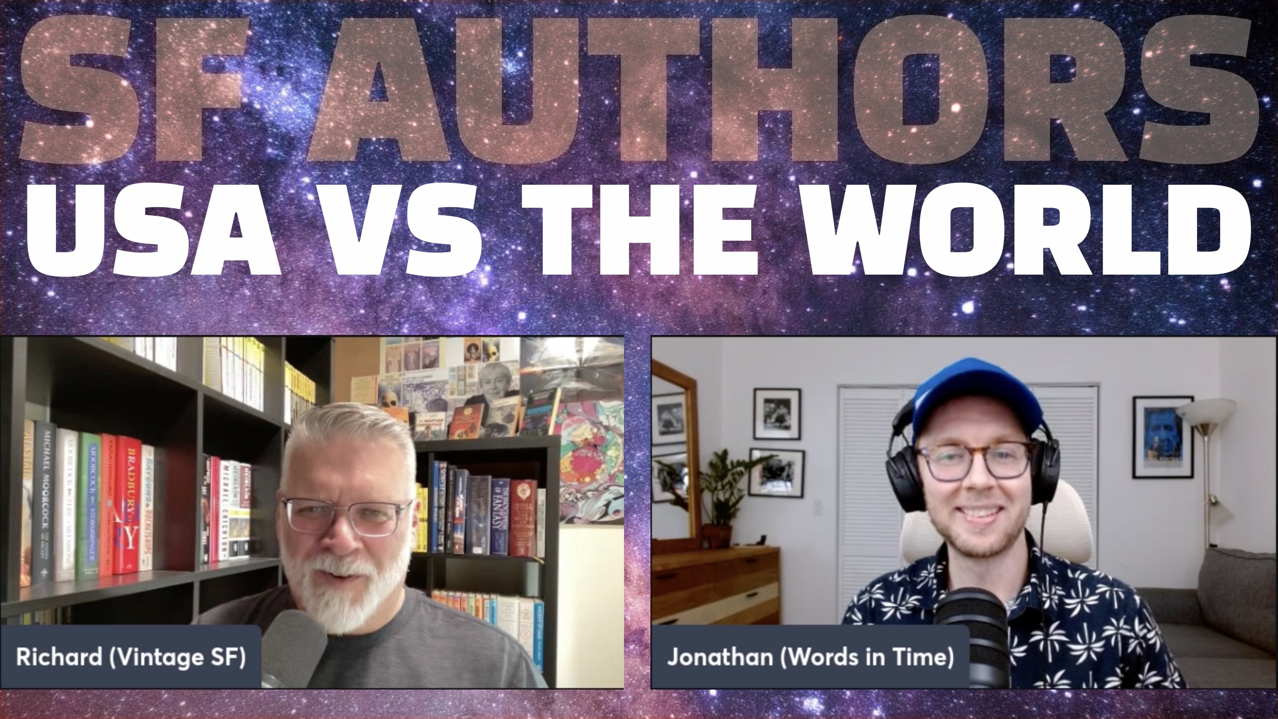 SF Authors, USA vs the World – Vintage SF